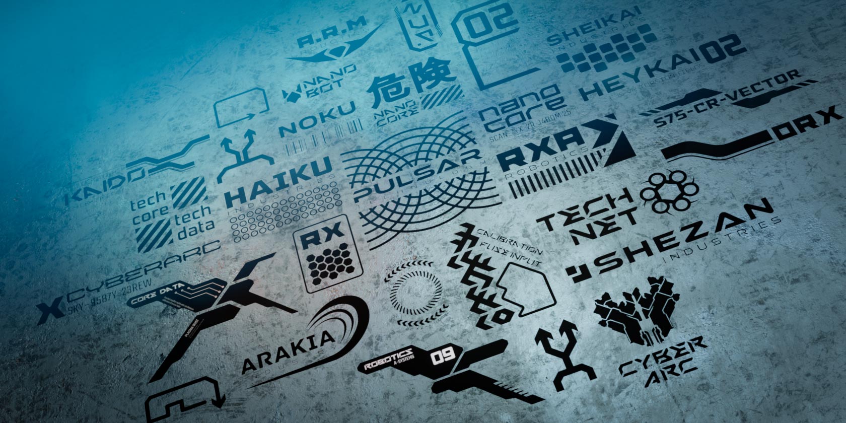 Signs And Stickers Decal Pack - Blender Market