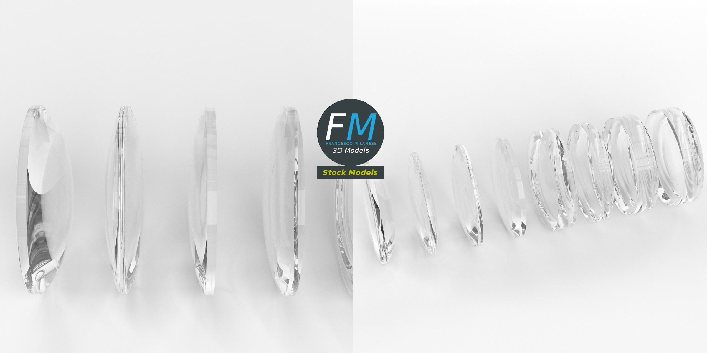 Simple optical lenses - Blender Market