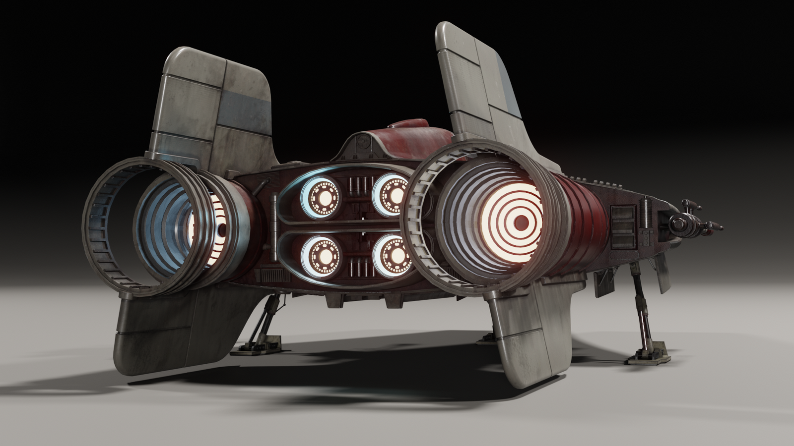 RZ-1 A-Wing Interceptor - Blender Market