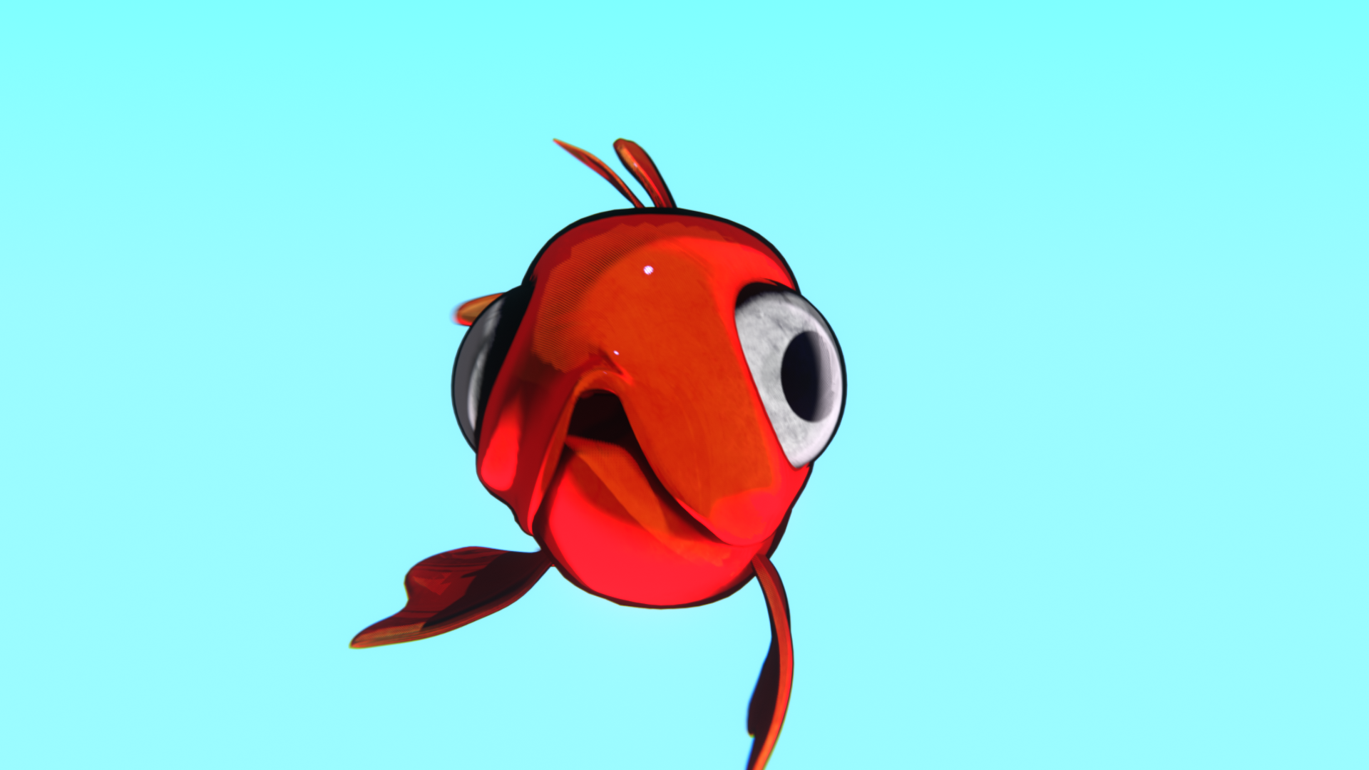 4 Legged Fish Robot - Blender Market