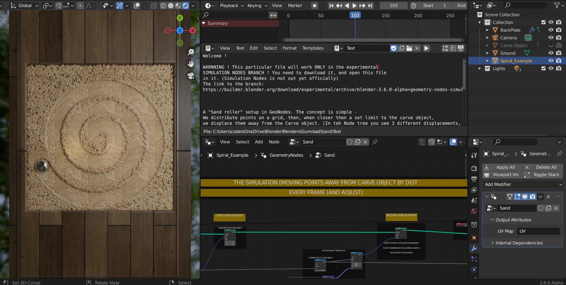 Kinetic trace - Trace any shape in "fluid particles" with Geometry ...