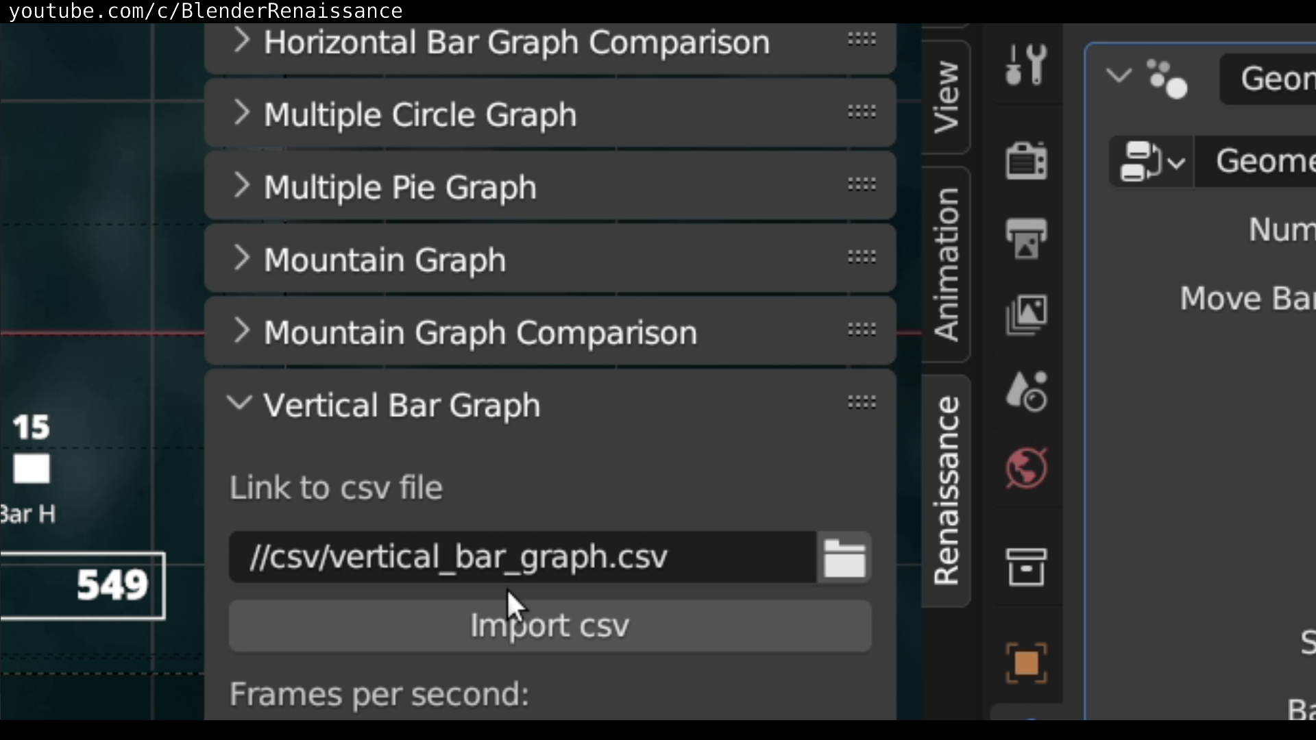 Node Charts: Info Graphs for Blender using Geometry Nodes - Blender Market