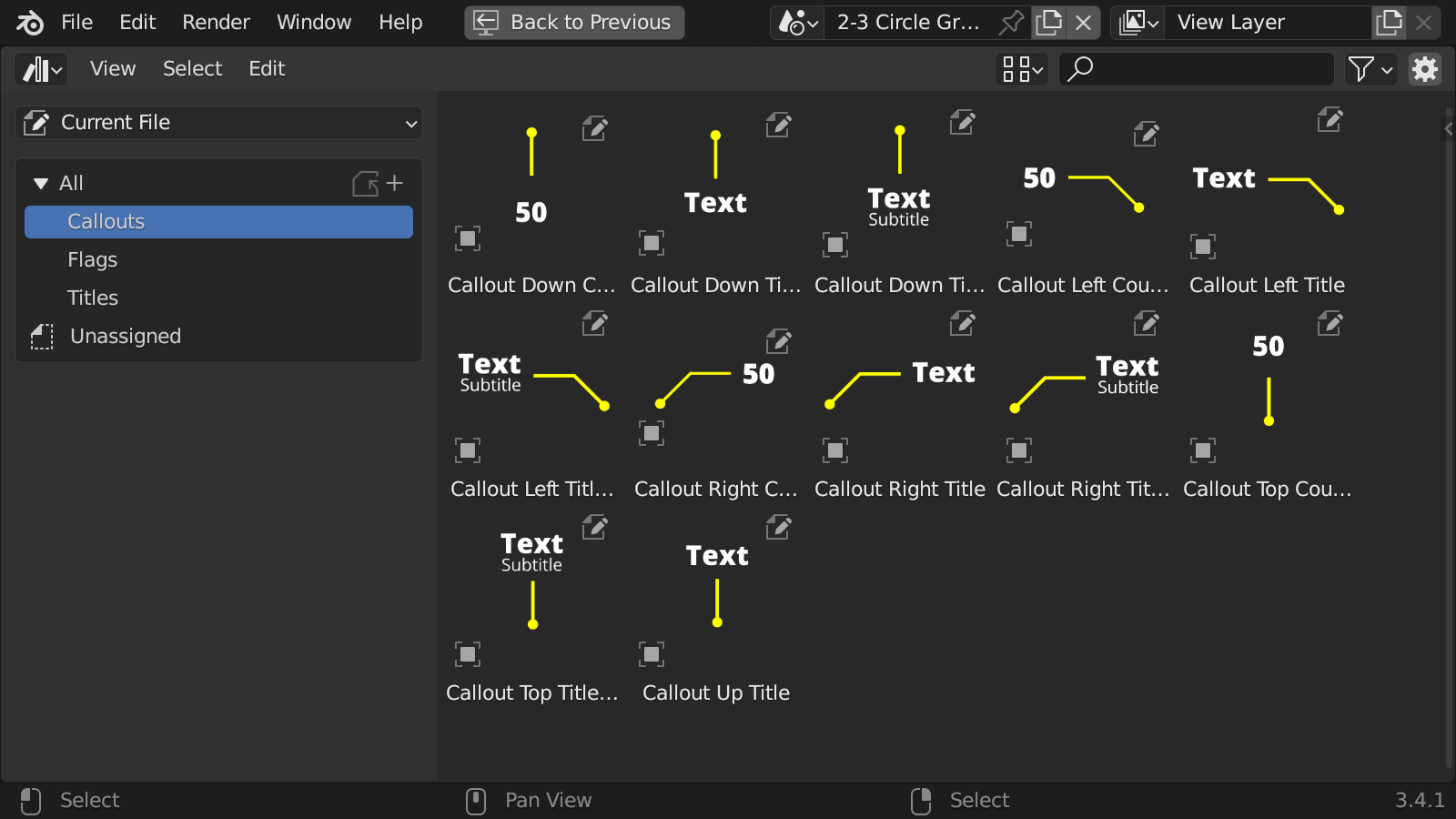 Node Charts: Info Graphs for Blender using Geometry Nodes - Blender Market