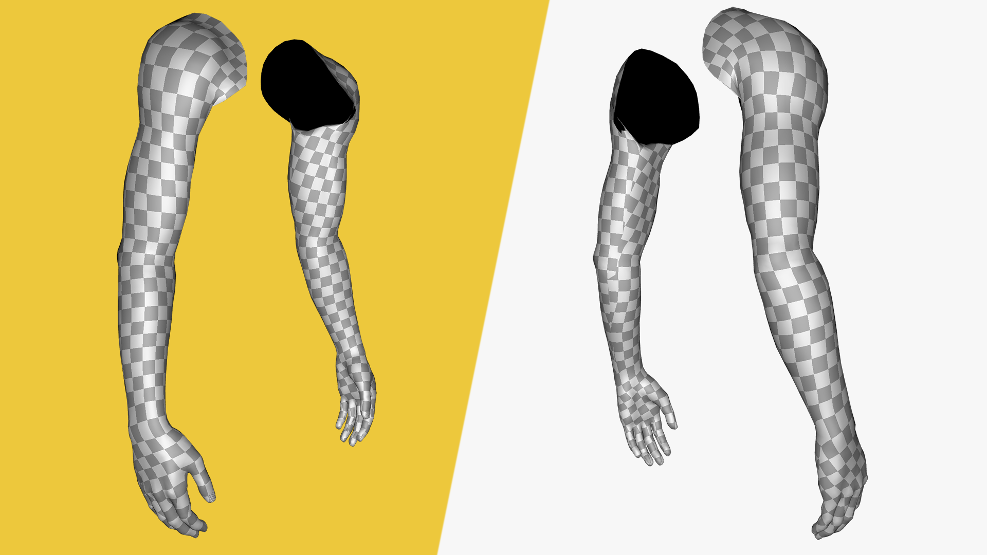 FPS Realistic Hands - Blender Market