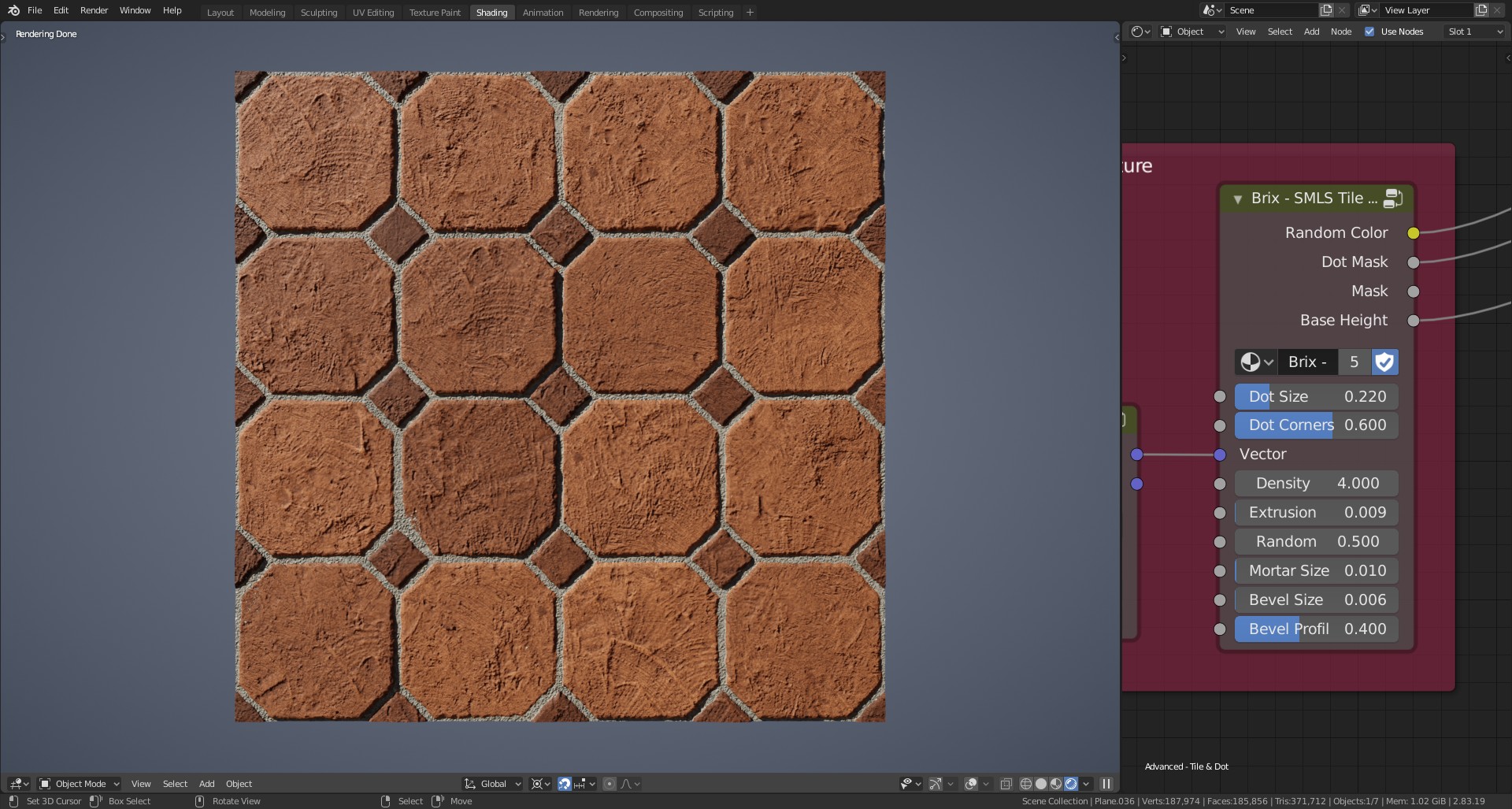 Brix - Seamless Textures Generator - Blender Market