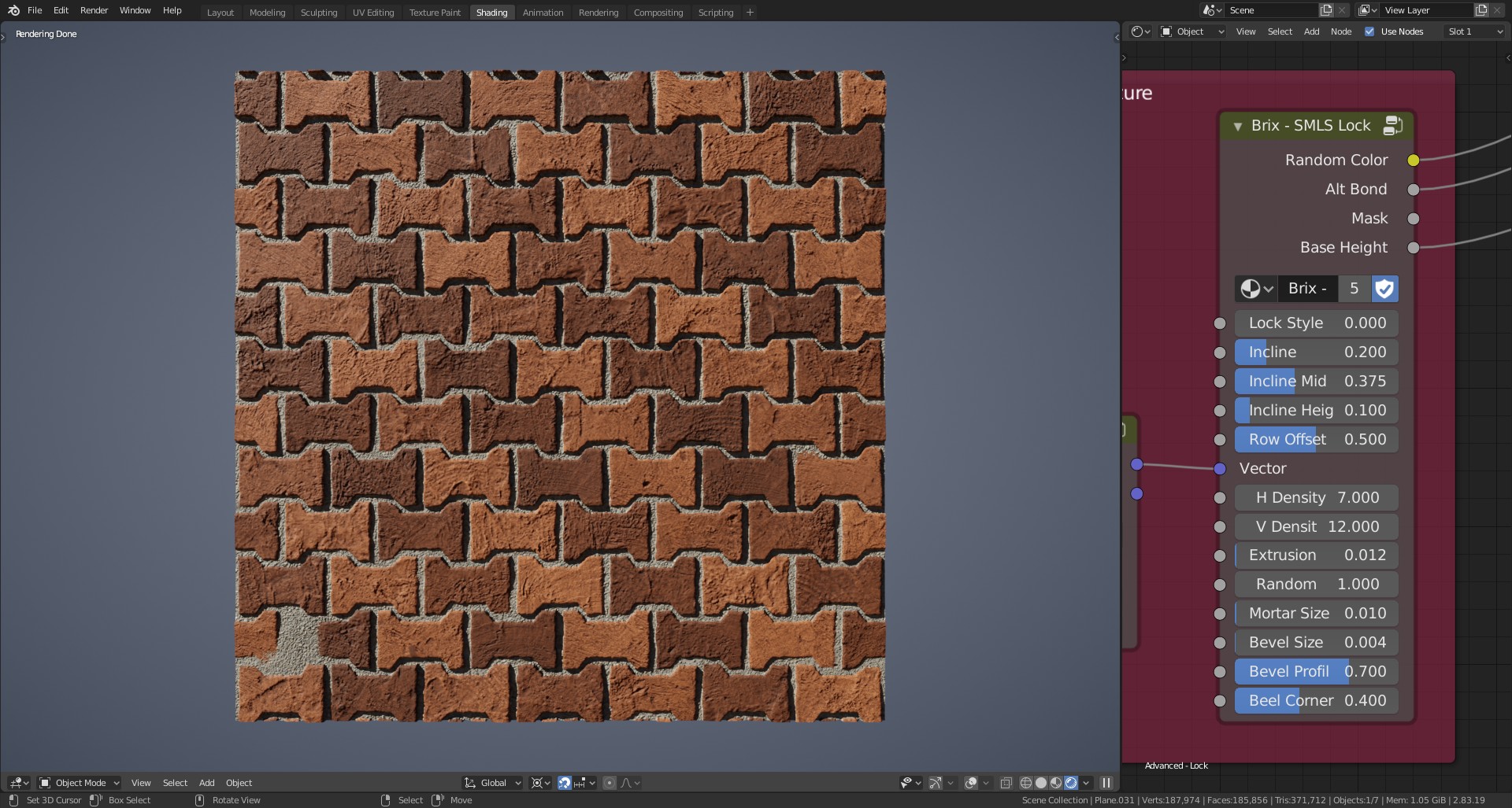 Brix - Seamless Textures Generator - Blender Market