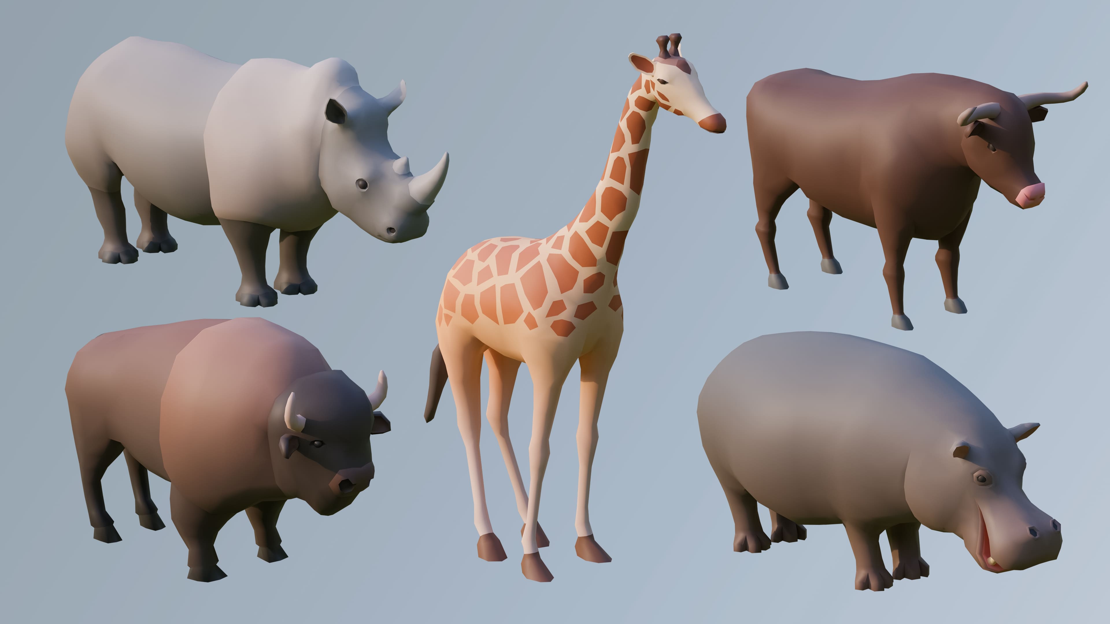 Animals 1 - Blender Market