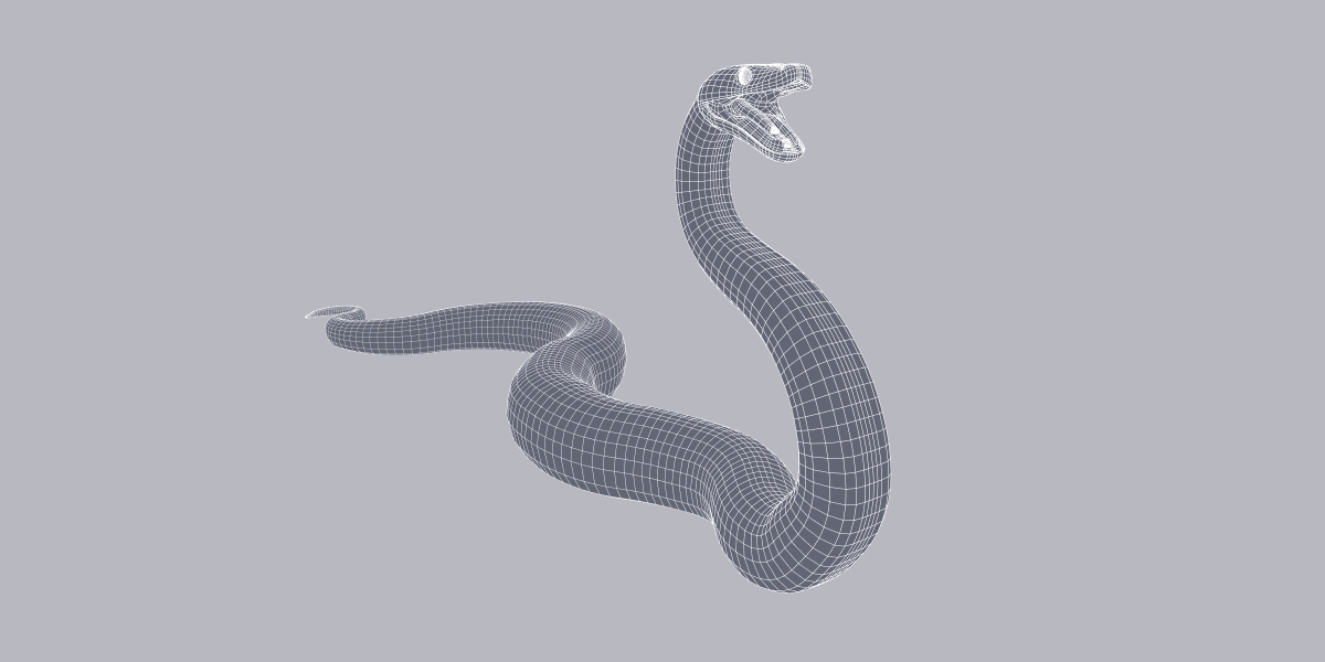 Scrub Python - Animated - Blender Market