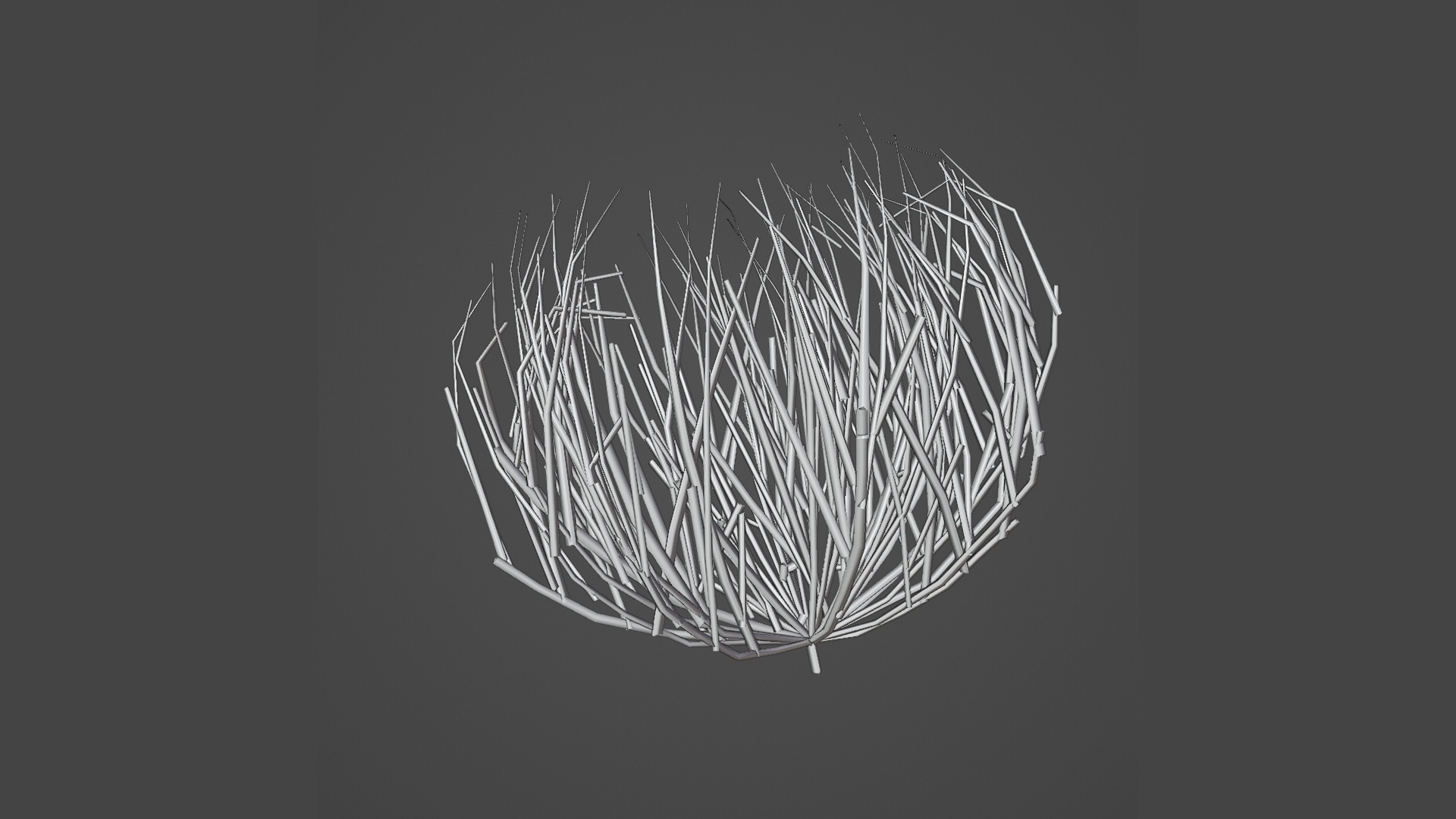 Tumbleweed animated looping Low-poly 3D model - Blender Market