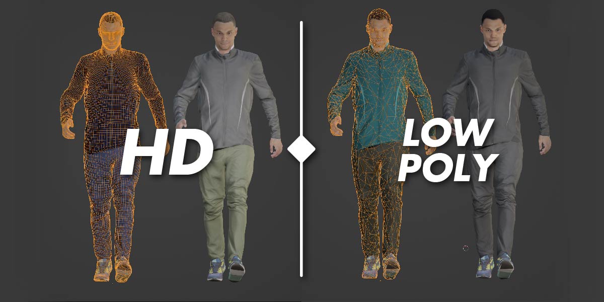 Population - Crowd Simulation - Blender Market