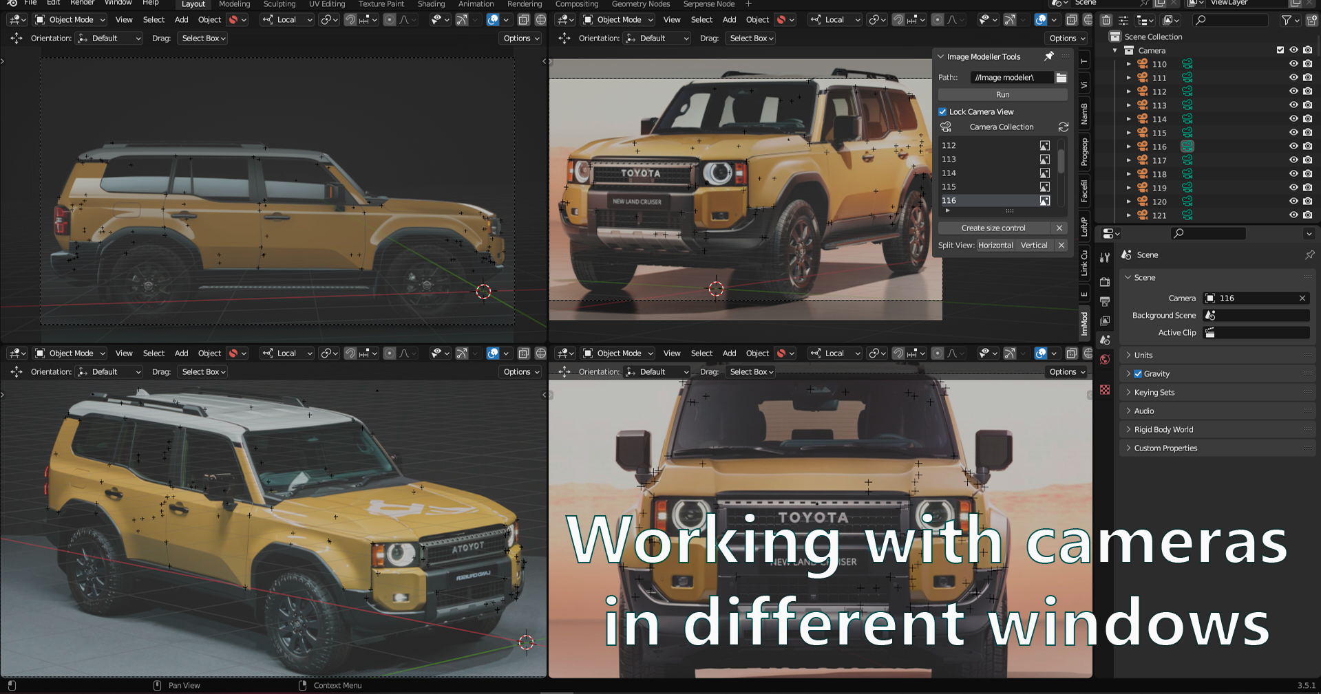 Image modeler tools - Blender Market