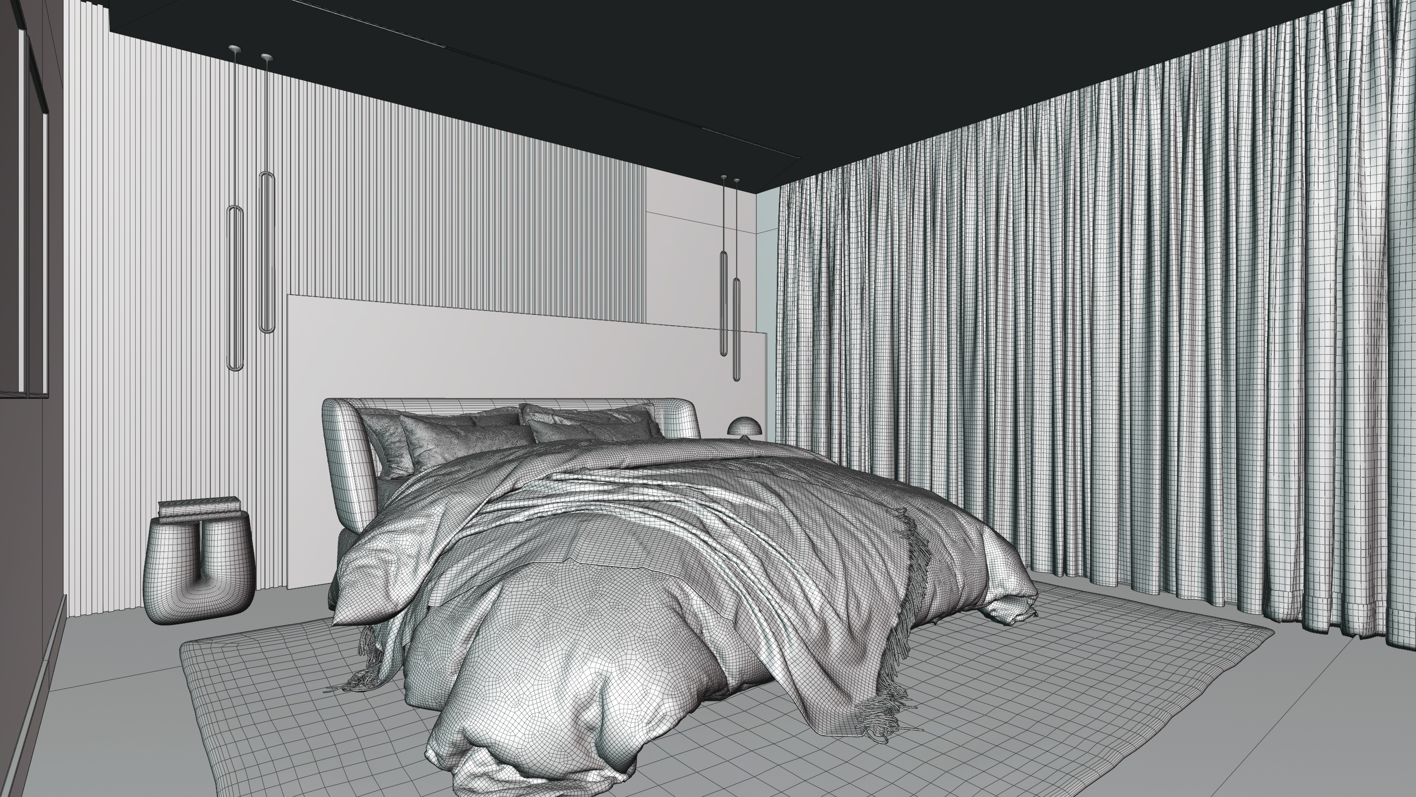 3D Scene Collection - 4 INTERIOR SCENES - Blender Market