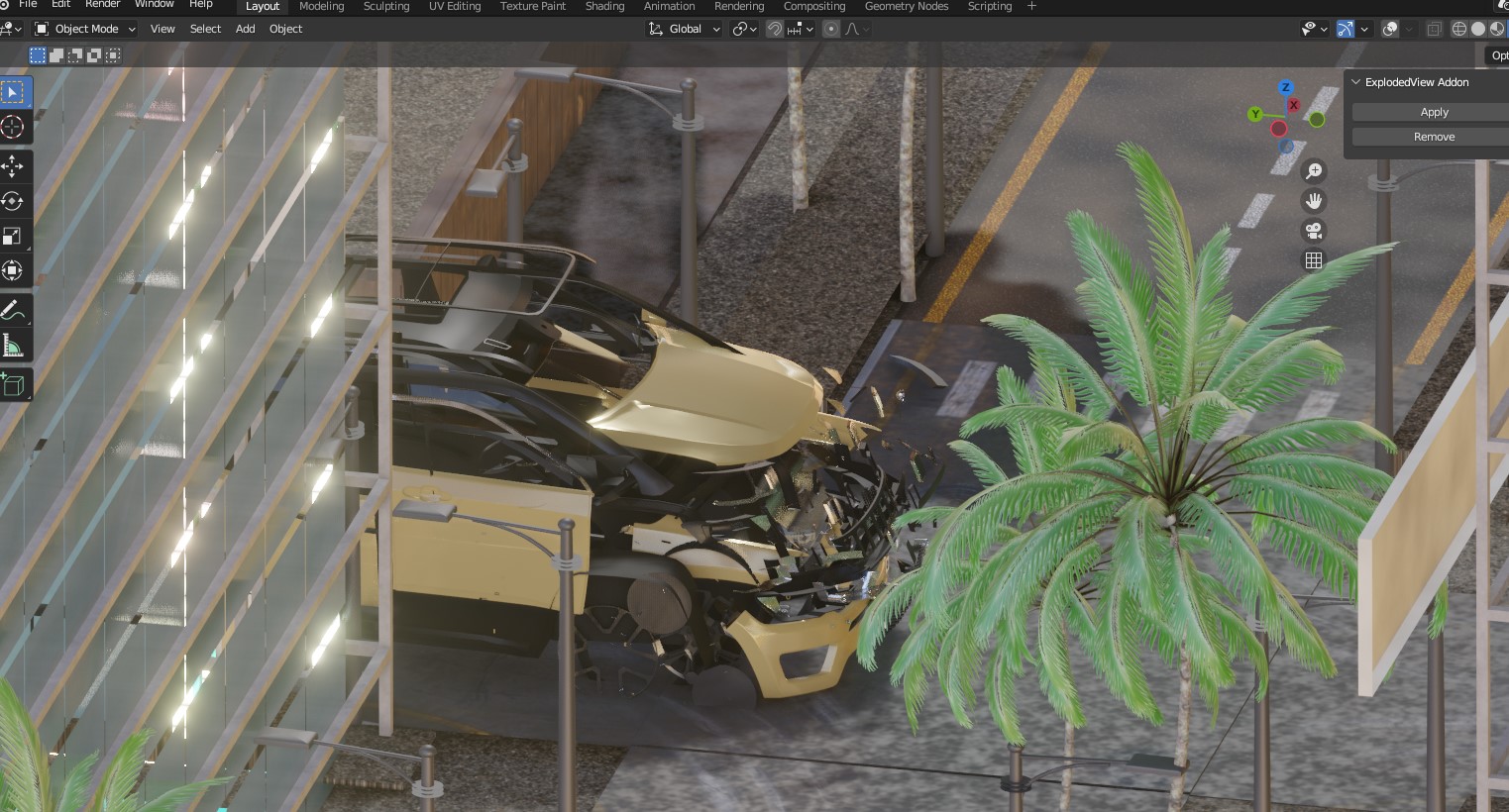 Exploded View - Blender Market