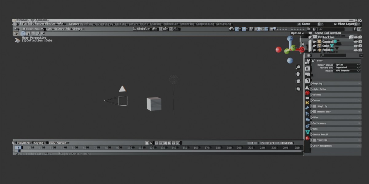 Whole Blender Layout - Blender Market