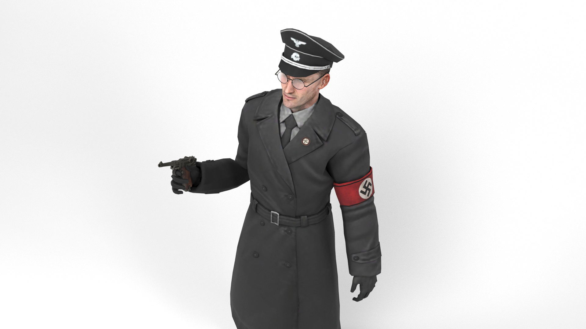 Gestapo German Officer - Blender Market