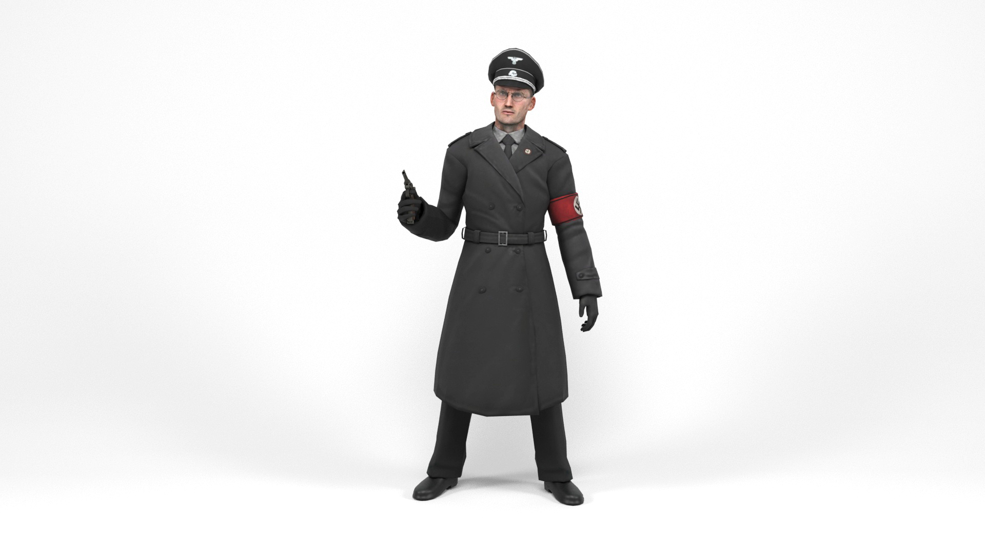 Gestapo German Officer - Blender Market