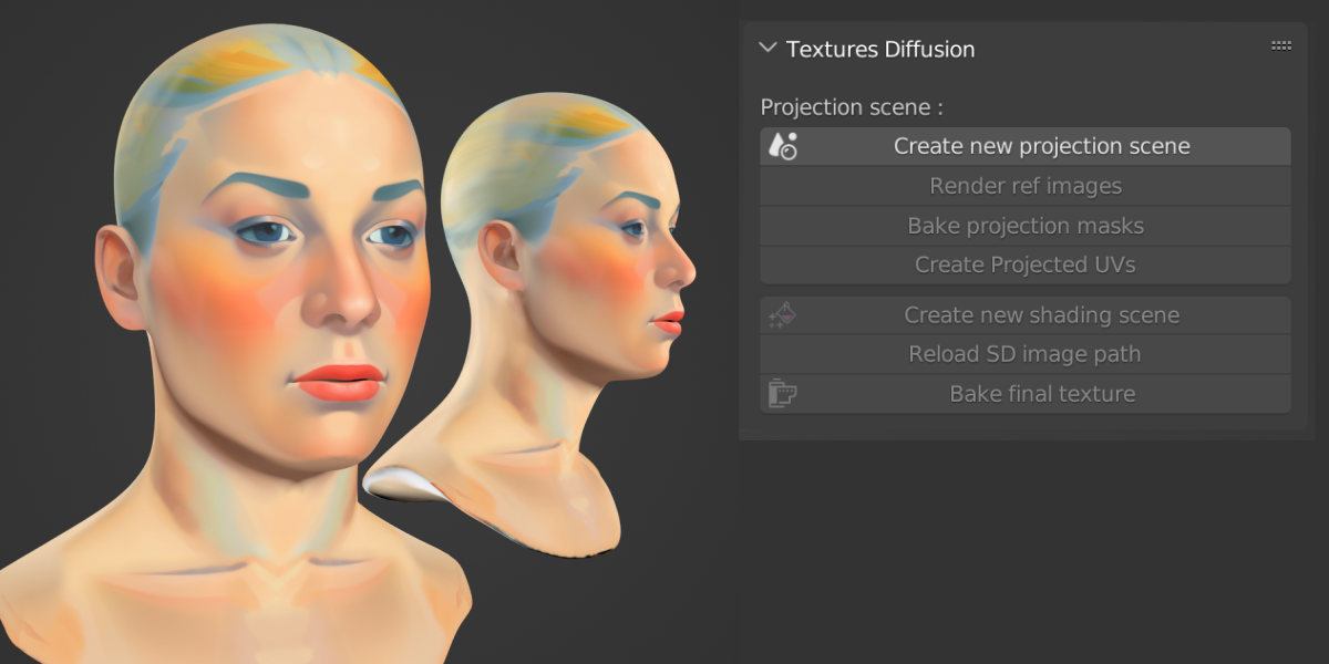 Textures Diffusion - Blender Market