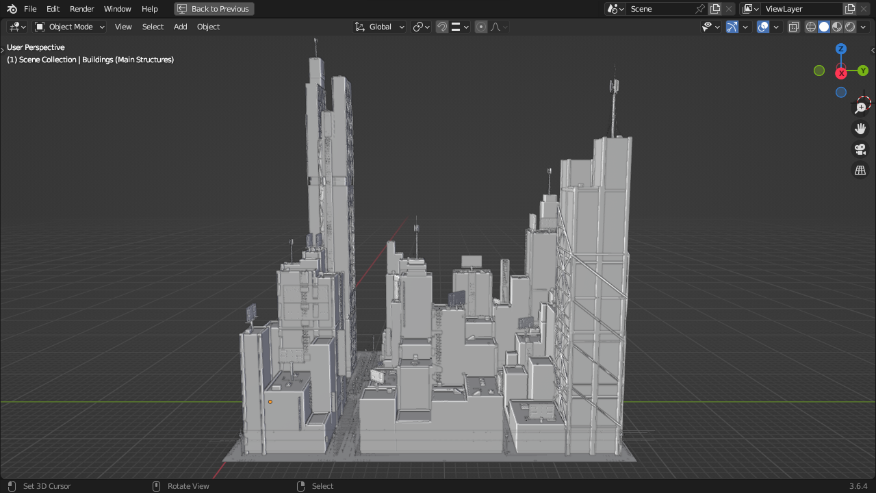 Asian Style City - Blender Market
