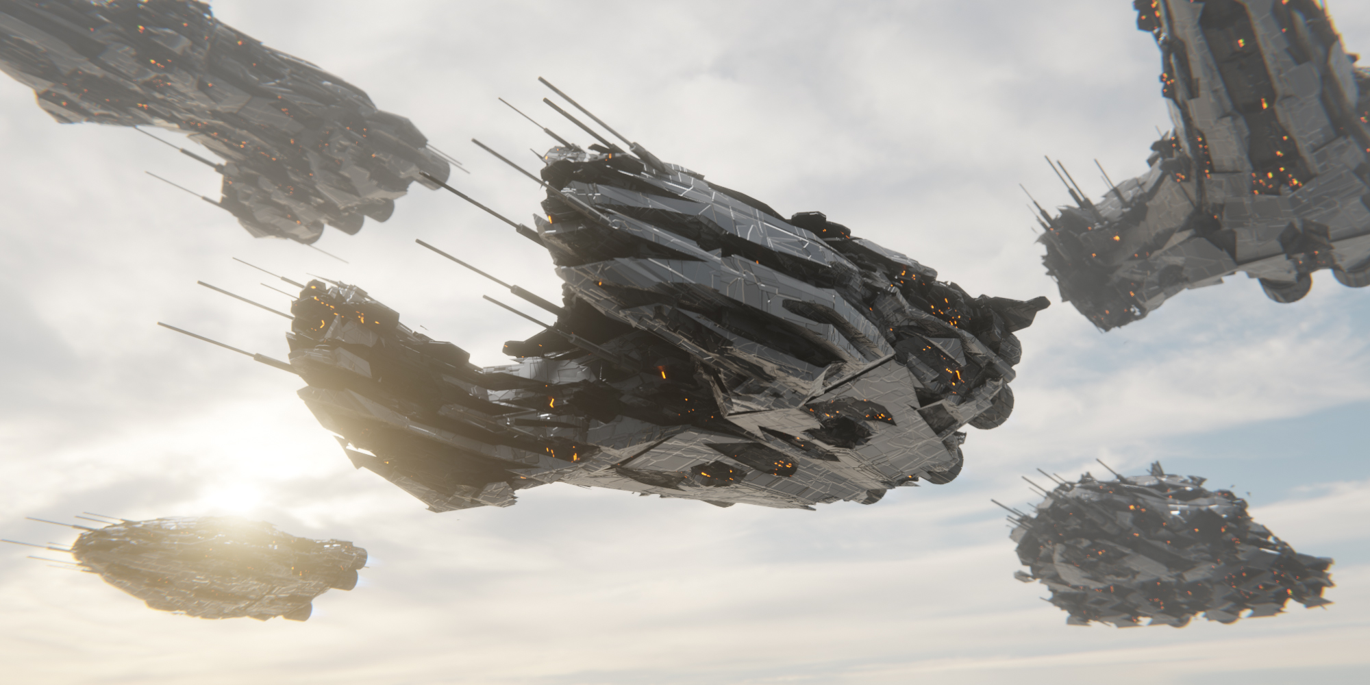 Spaceship Generator | Procedural Geometry Nodes - Blender Market Spaceship Generator | Procedural Geometry Nodes - Blender Market