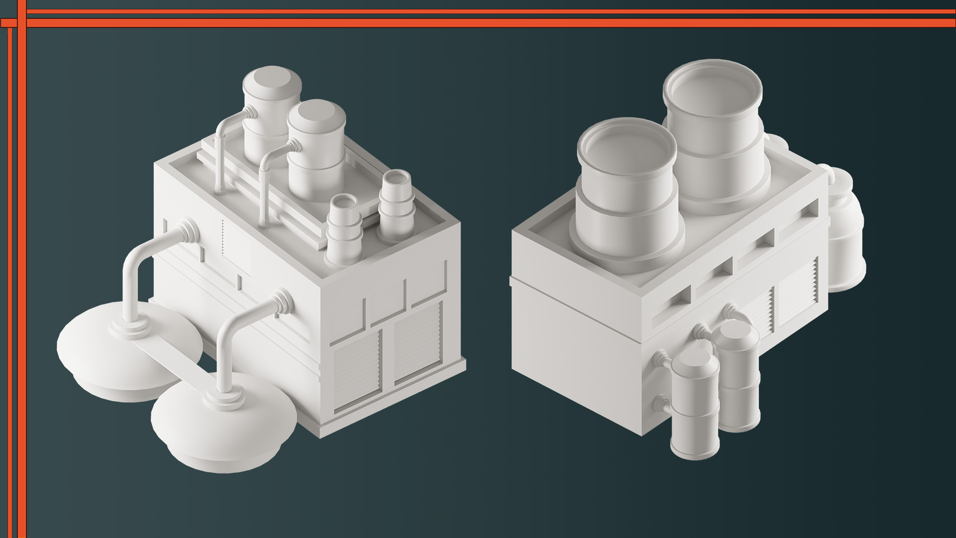 Factory Building VOL-01 - Blender Market