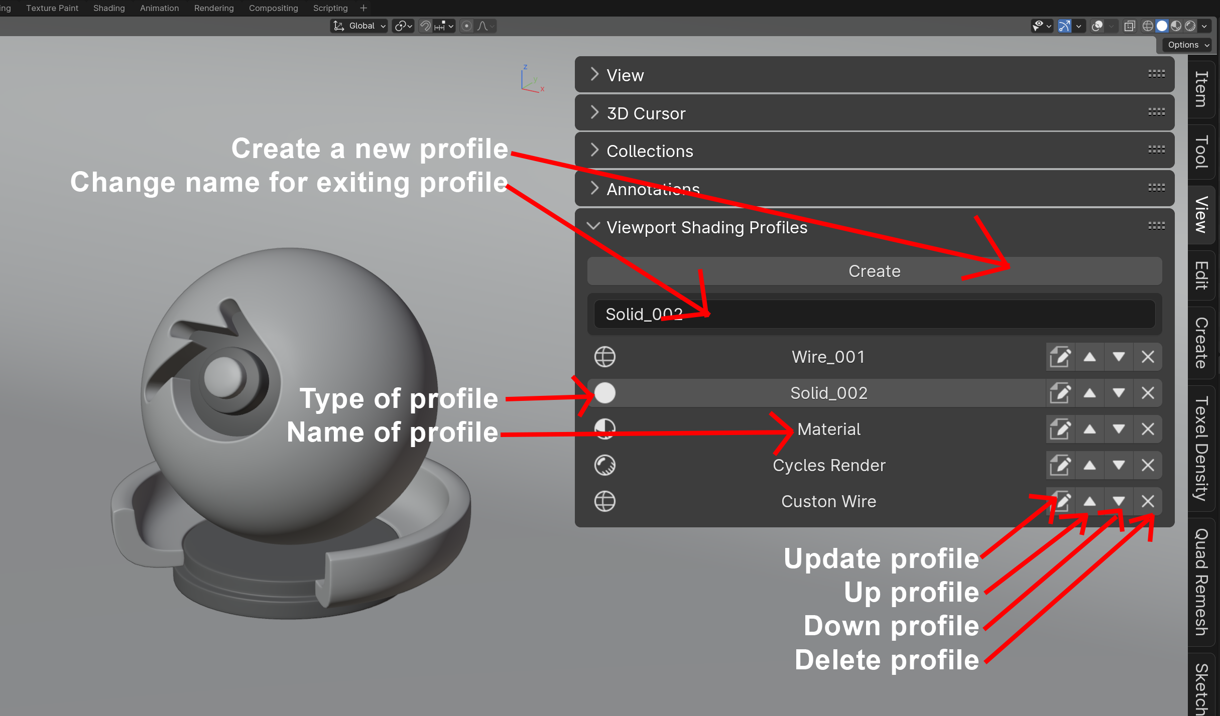 Viewport Shading Profiles - Blender Market