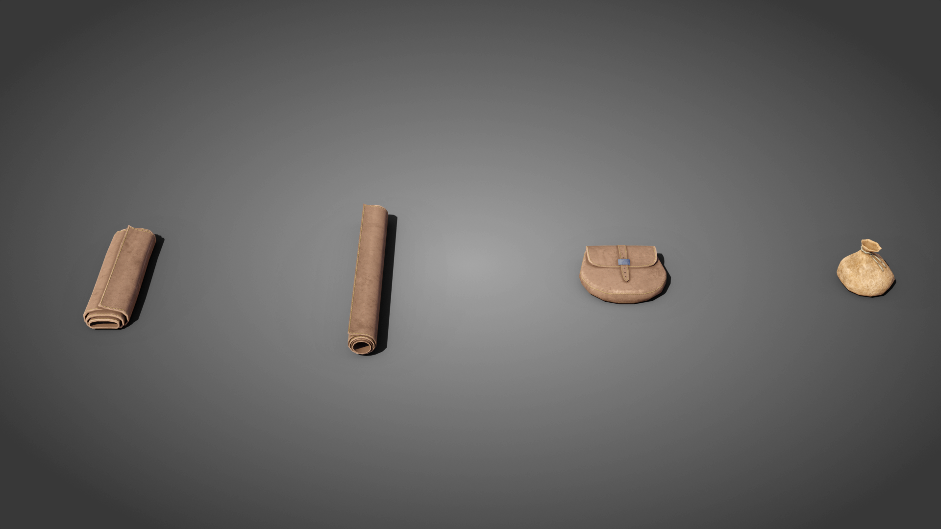 Medieval leatherworker props - Blender Market