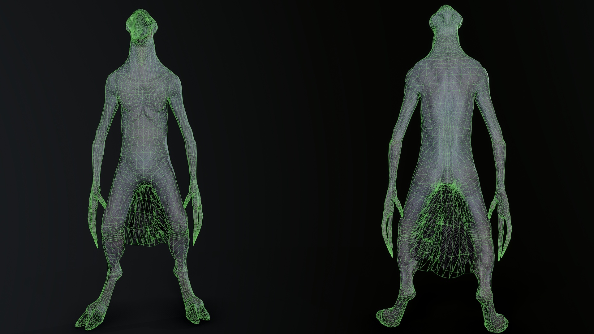 Human Bird - Blender Market