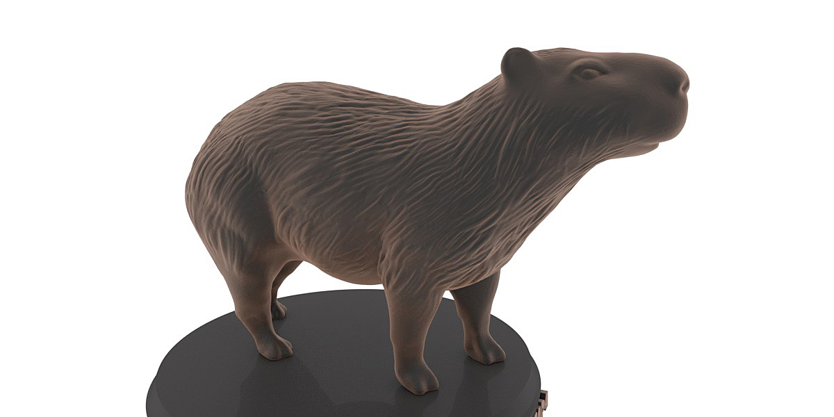 Realistic Capybara - Blender Market