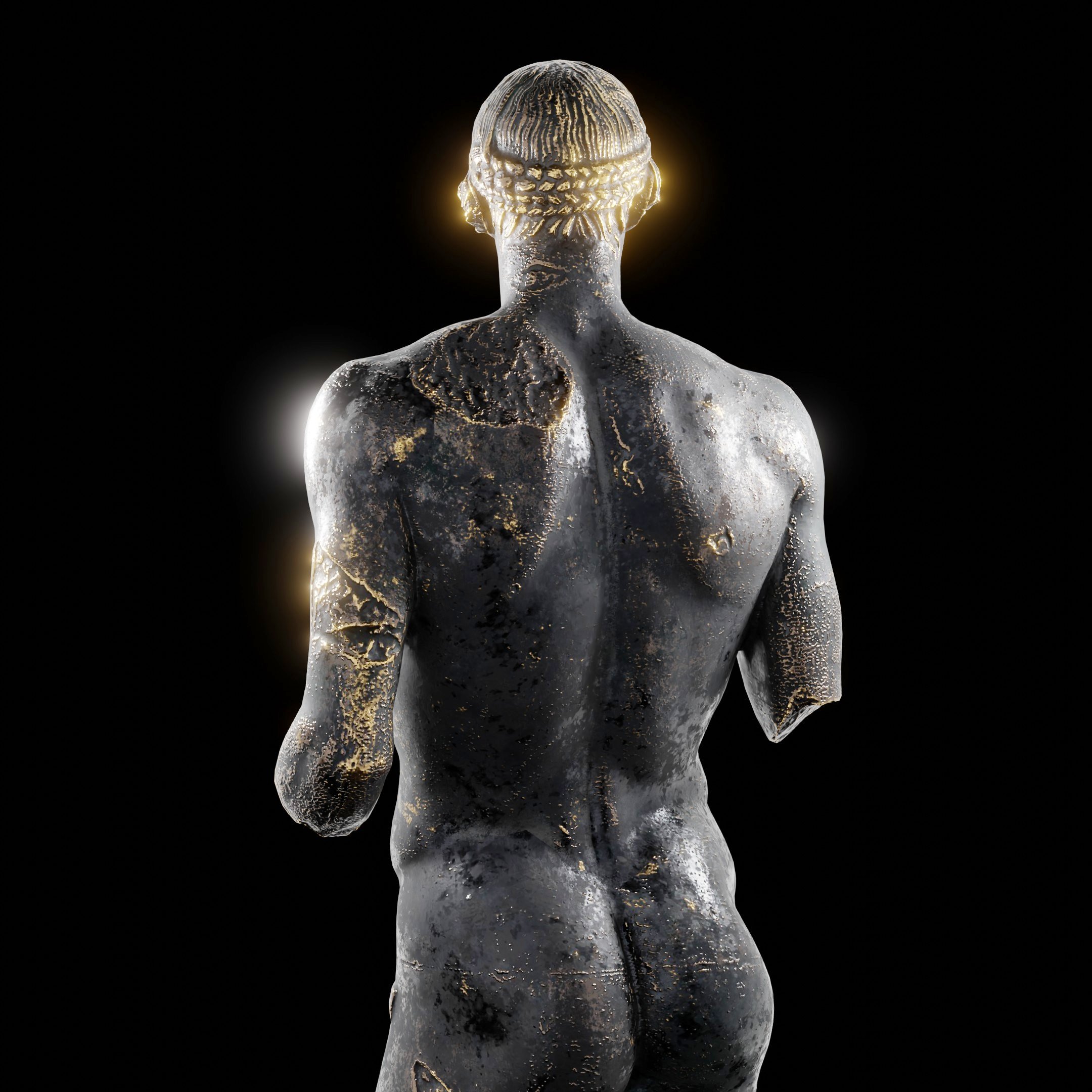 Famous Roman Statues Chic Collection 082 - Blender Market