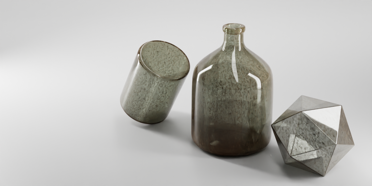 7 Glass Realtime Shader Vol01 for Blender - Blender Market