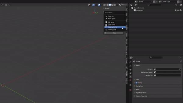 Script Manager - Blender Market