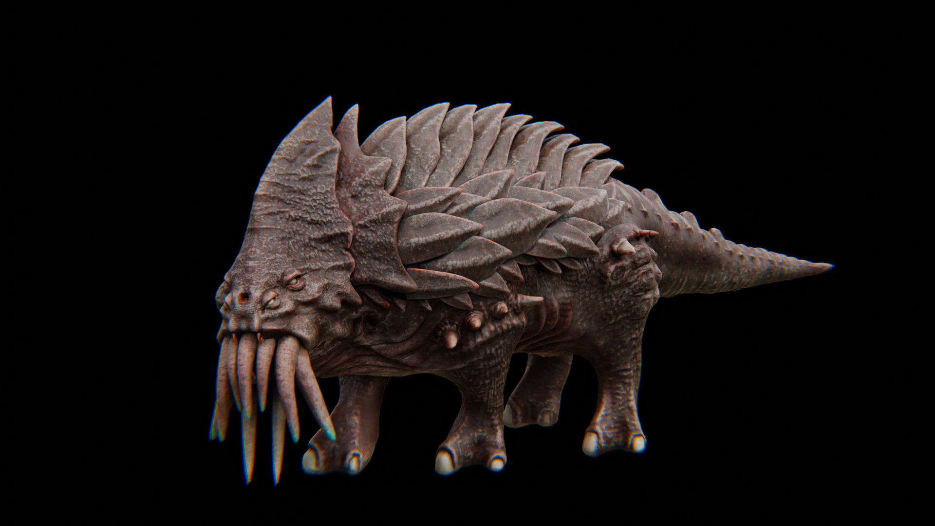 Behemoth Alien Creature - Blender Market
