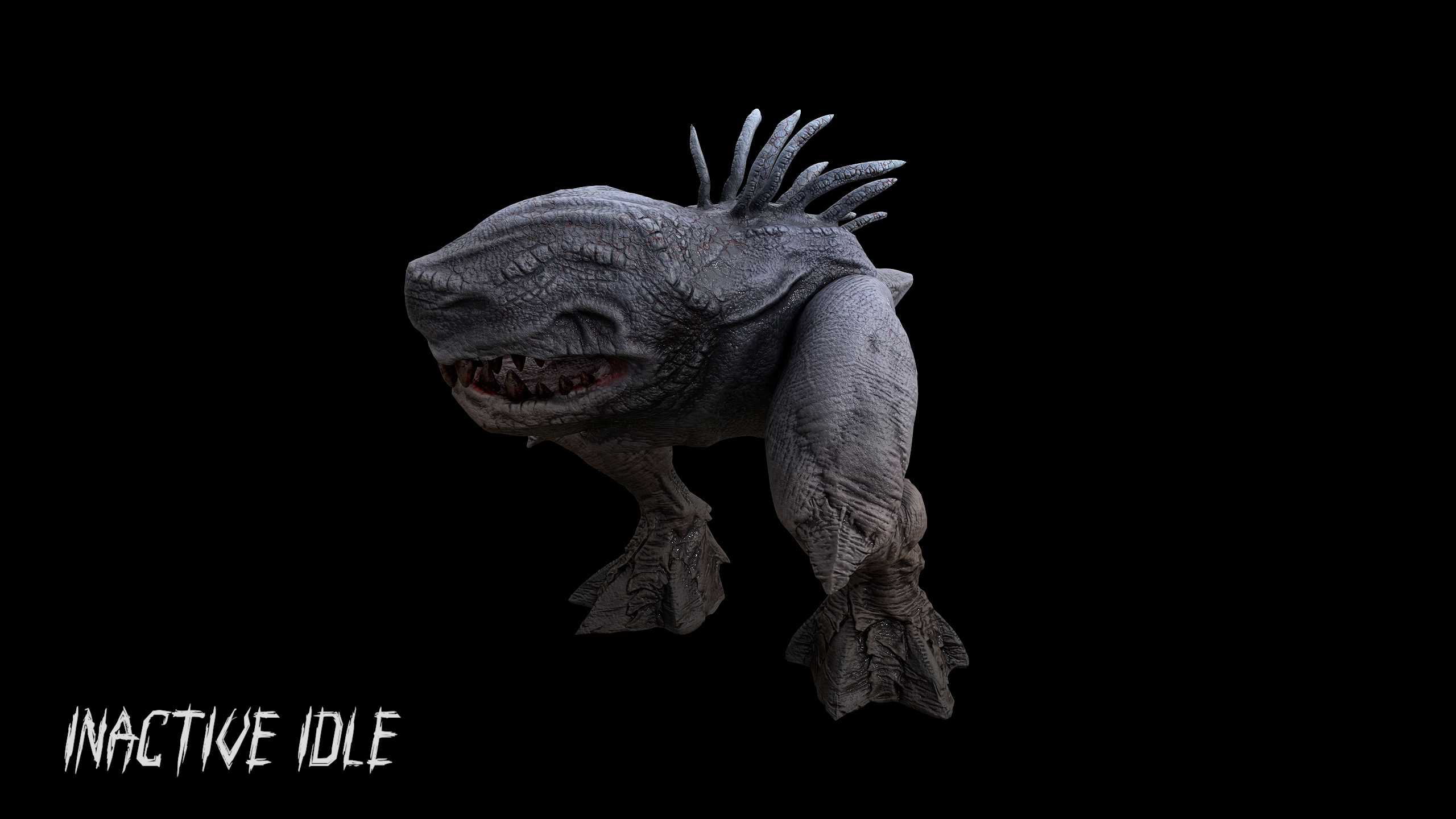 Two-Legged Creature - Gatekeeper - HiepVu - Blender Market