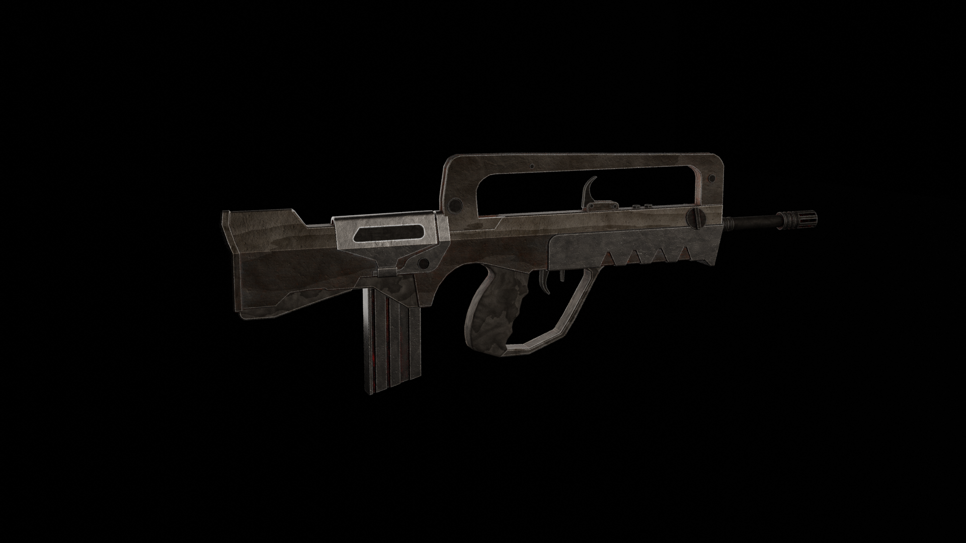 Famas Rifle - Blender Market