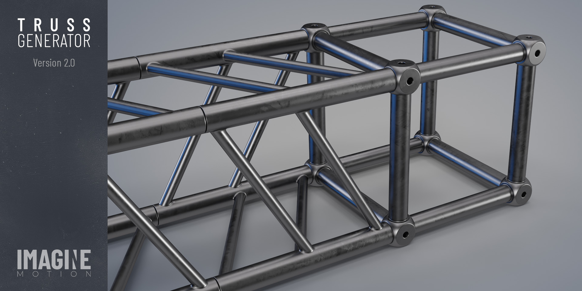 Truss generator - Geometry nodes based - Blender Market