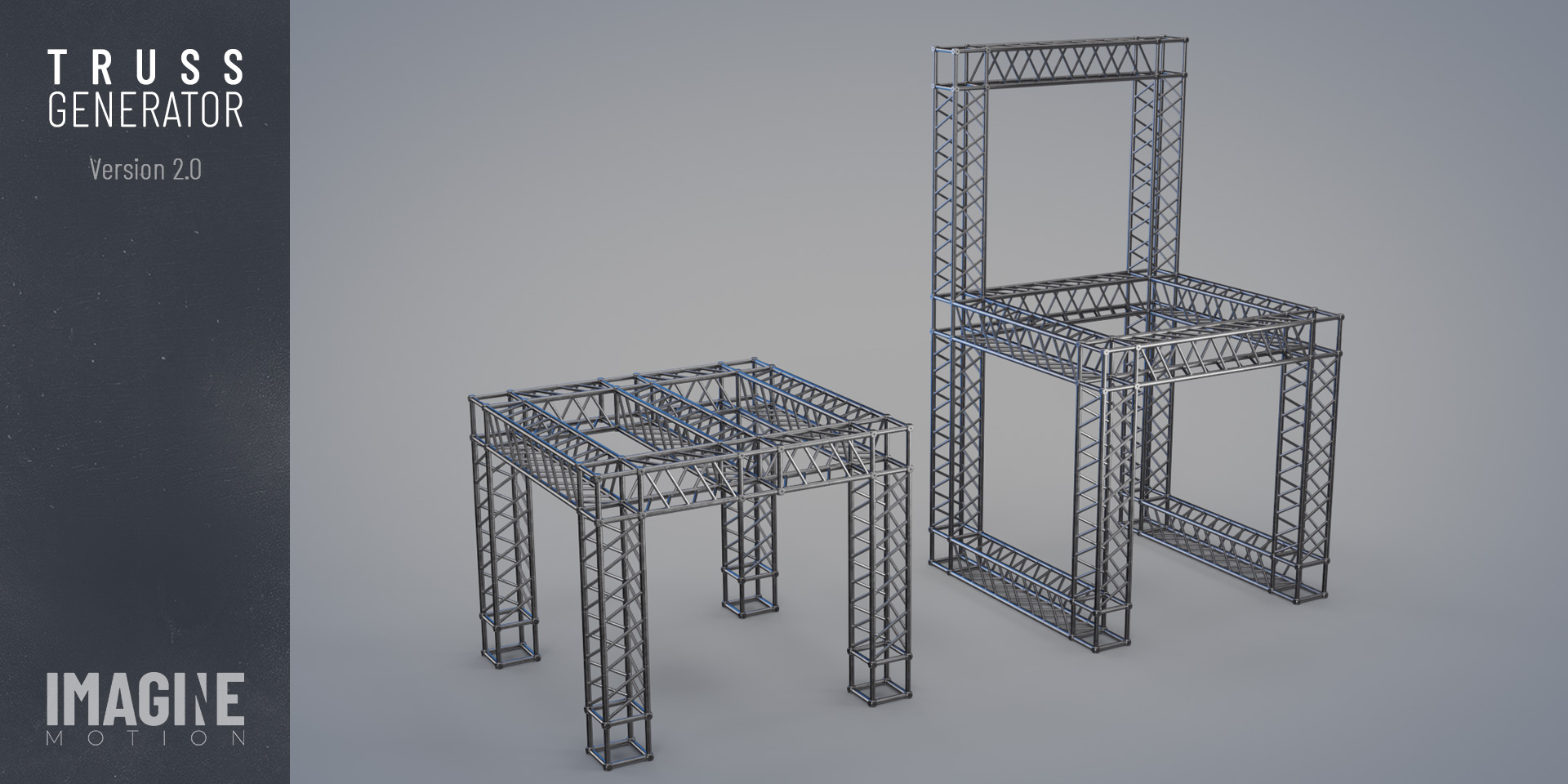 Truss generator - Geometry nodes based - Blender Market