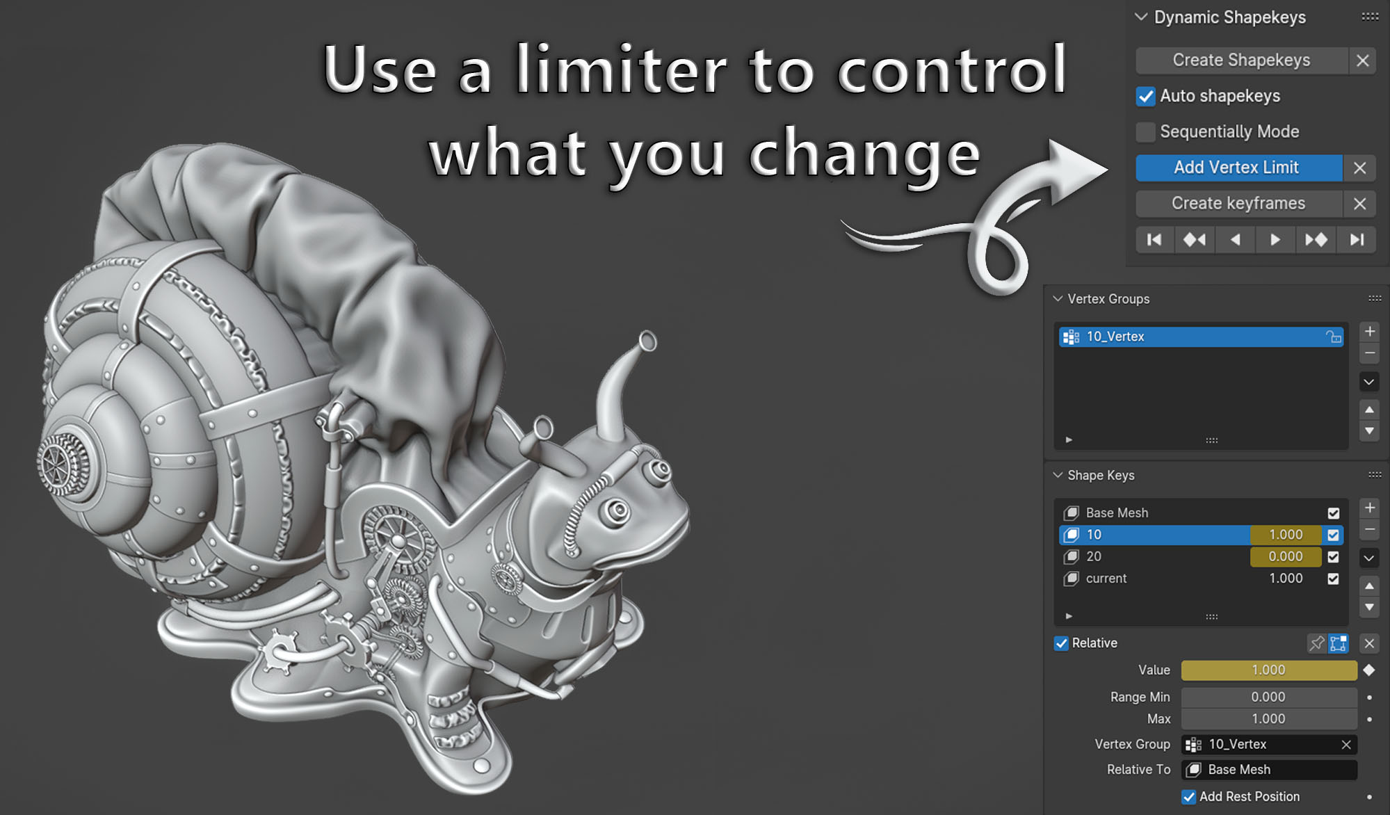 Dynamic Shapekeys Blender Market 