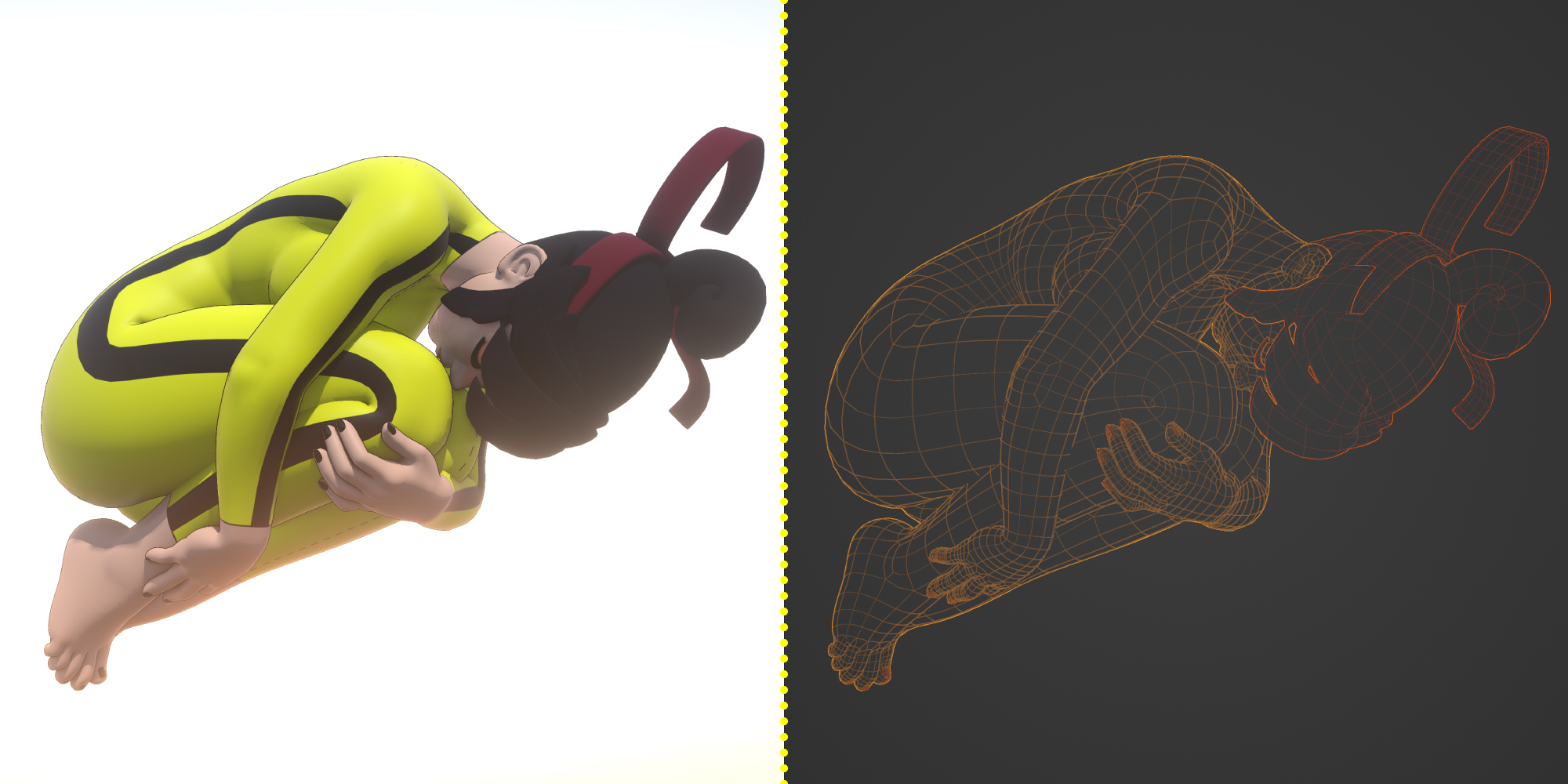 Stylized Rigged Humans - Blender Market