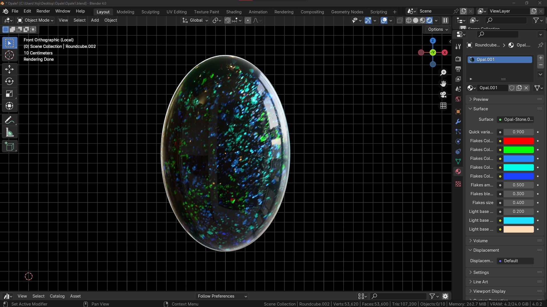 Opal Procedural Shader - Blender Market