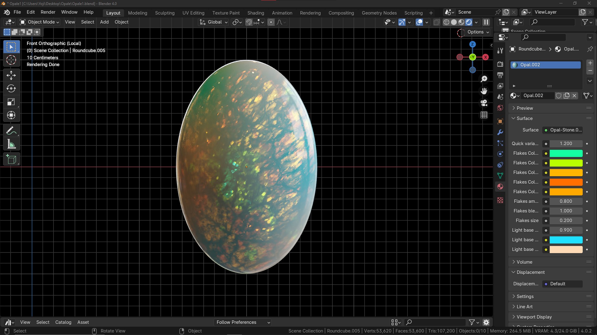Opal Procedural Shader - Blender Market