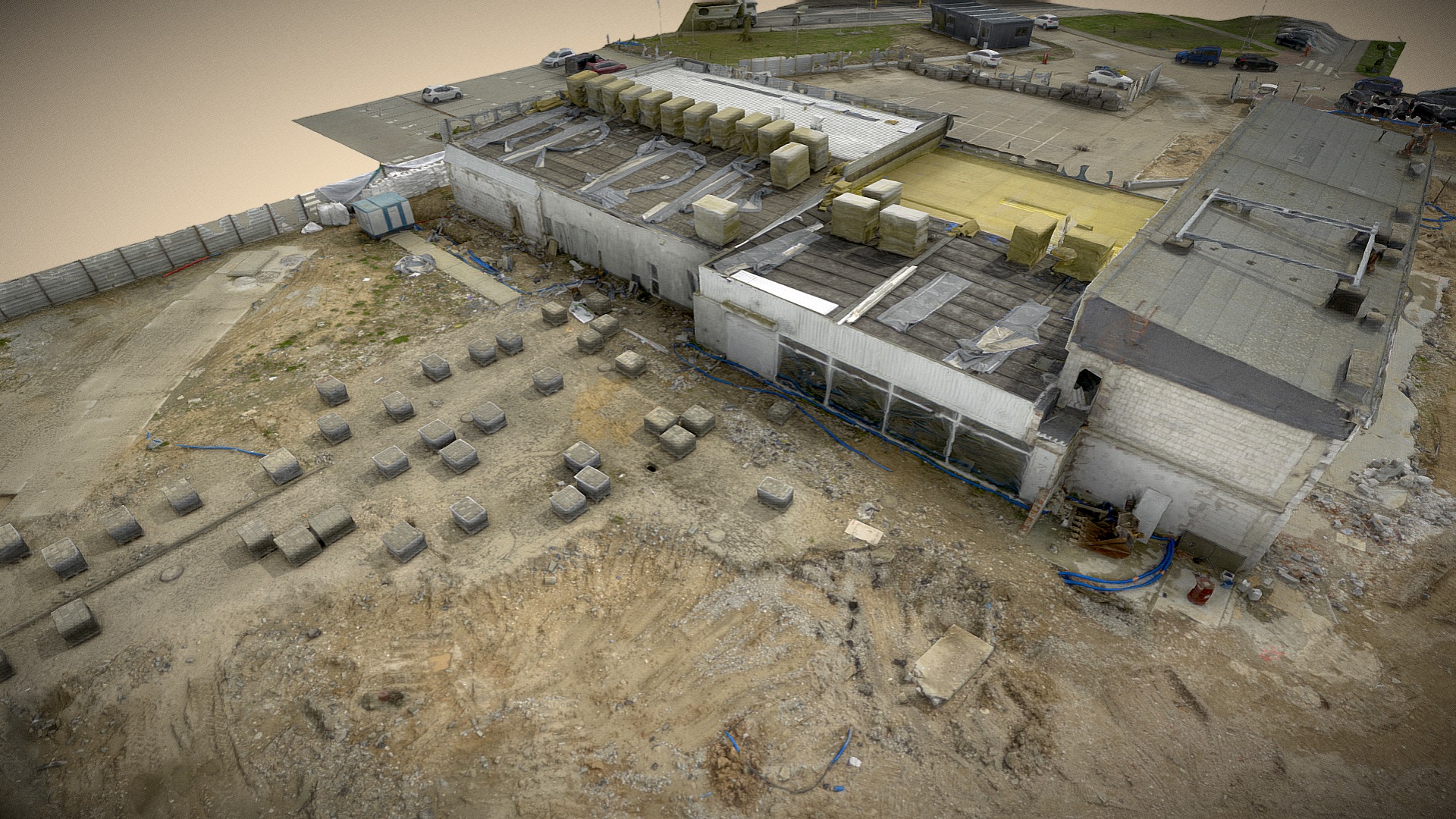 Construction site - demolition - Blender Market