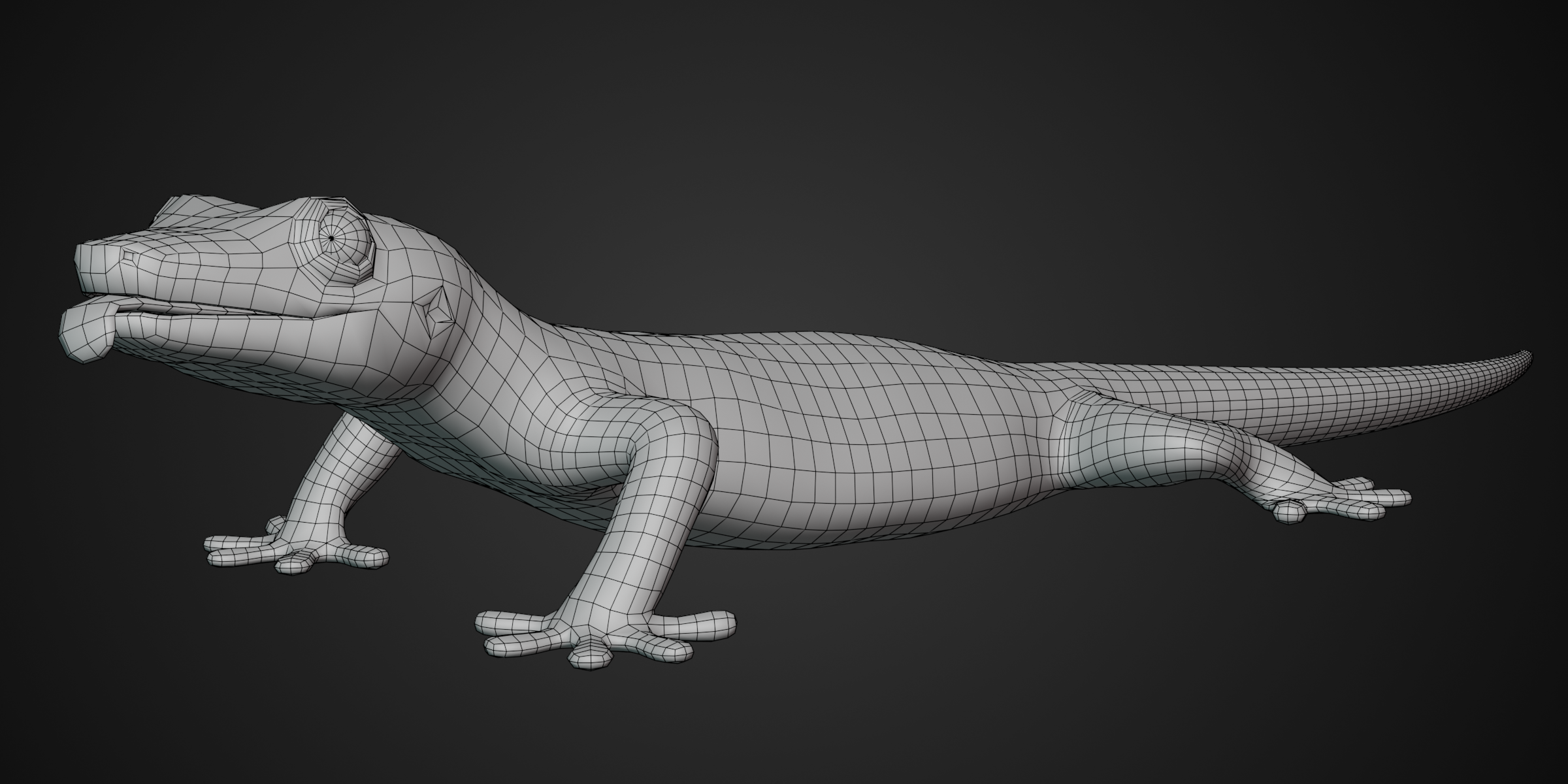 Animated Gecko - Blender Market