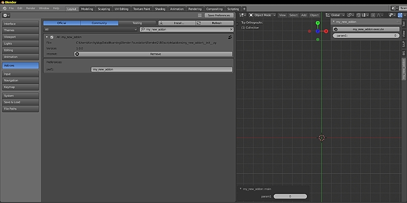 Add-on template - Blender Market