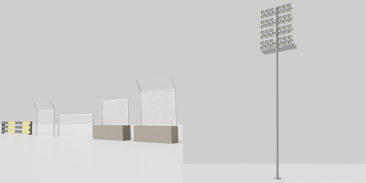 Race Track Props Collection - Blender Market