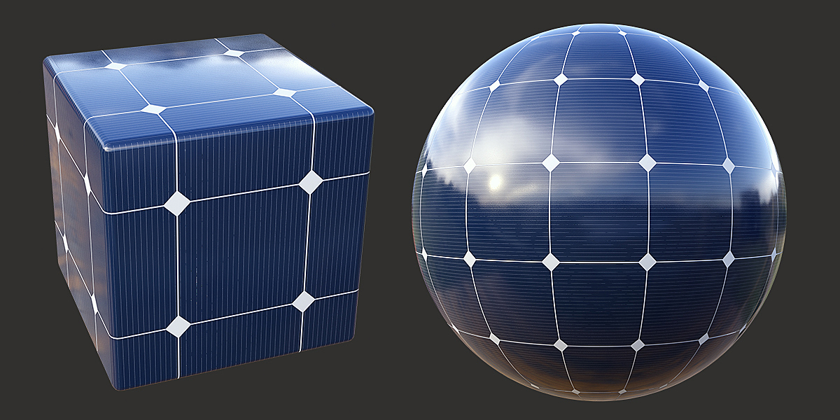 Solar Panel Shader - Blender Market