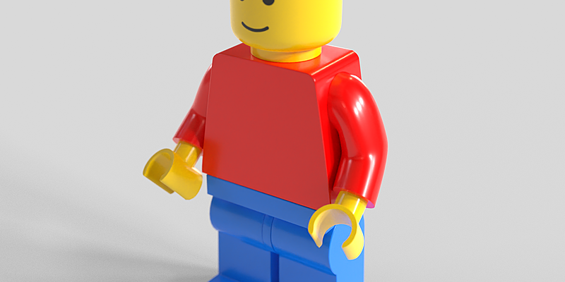 Lego Minifigure Blender 3d Model - Blender Market