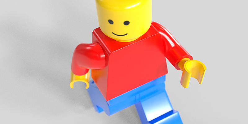 Lego Minifigure Blender 3d Model - Blender Market