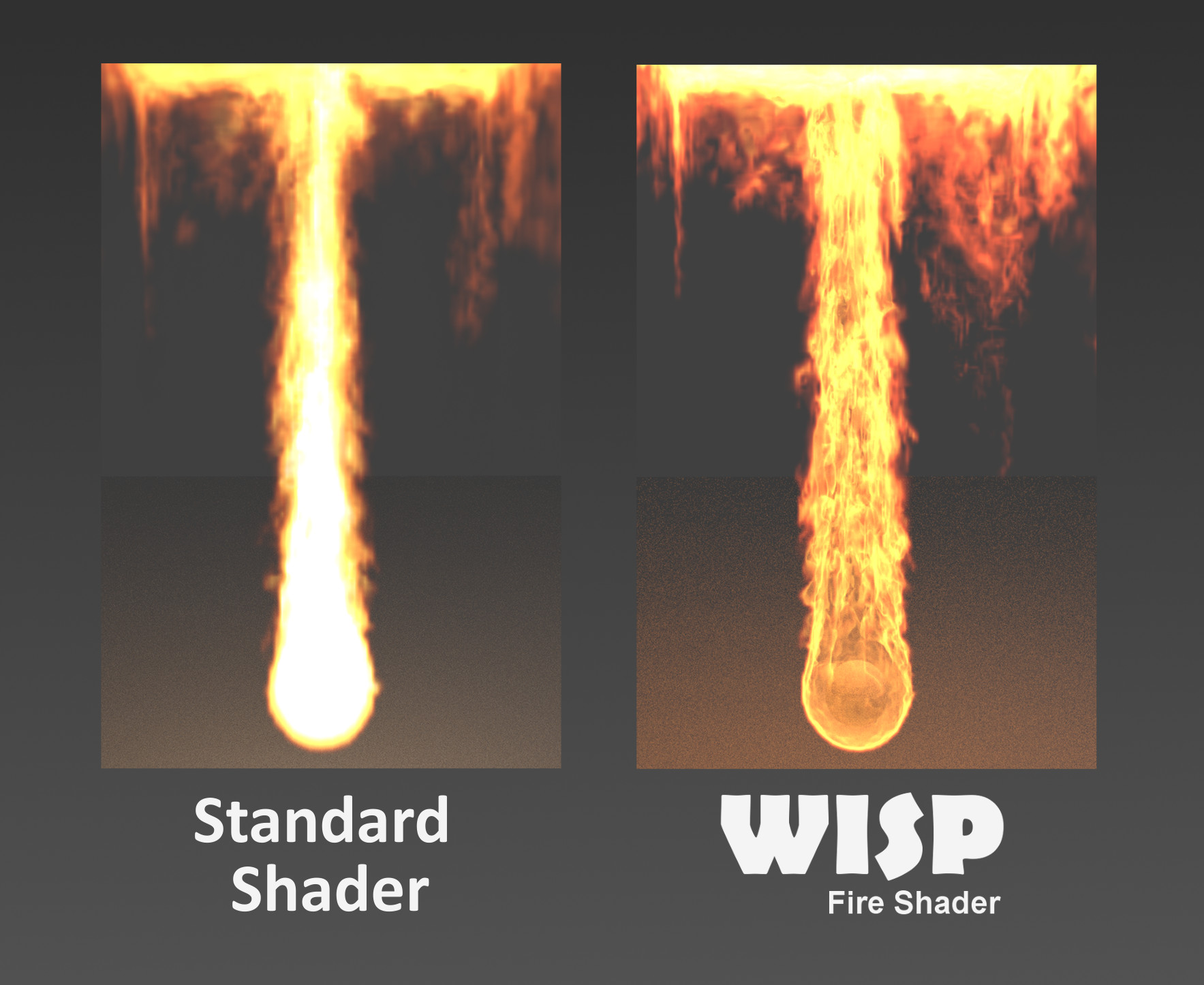 Blender火焰特效模拟插件 - Wisp Fire Shader - CG3DA
