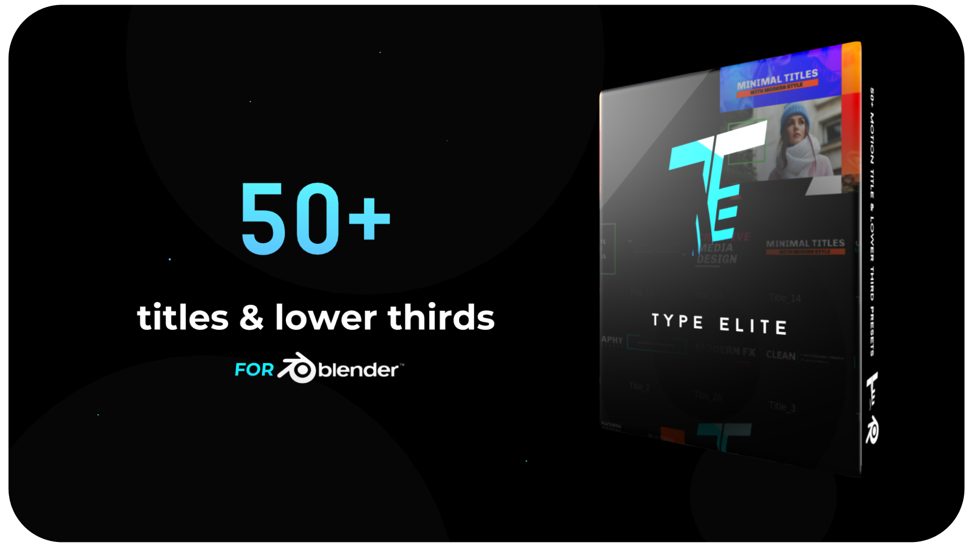 Blender Animated Titles – 175+ Professionally Animated Titles for ...