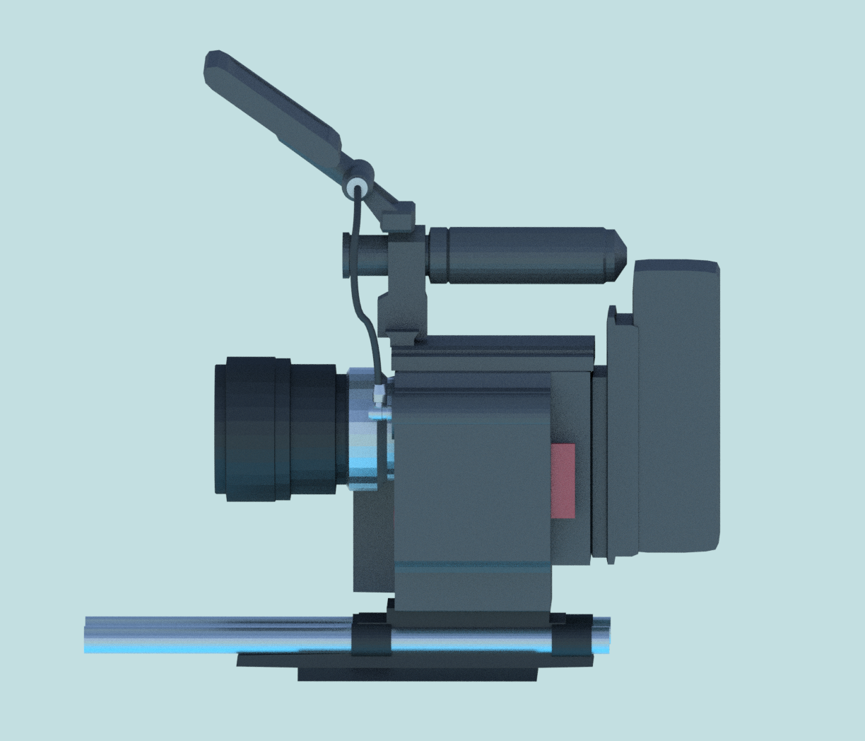 Red Camera 3d
